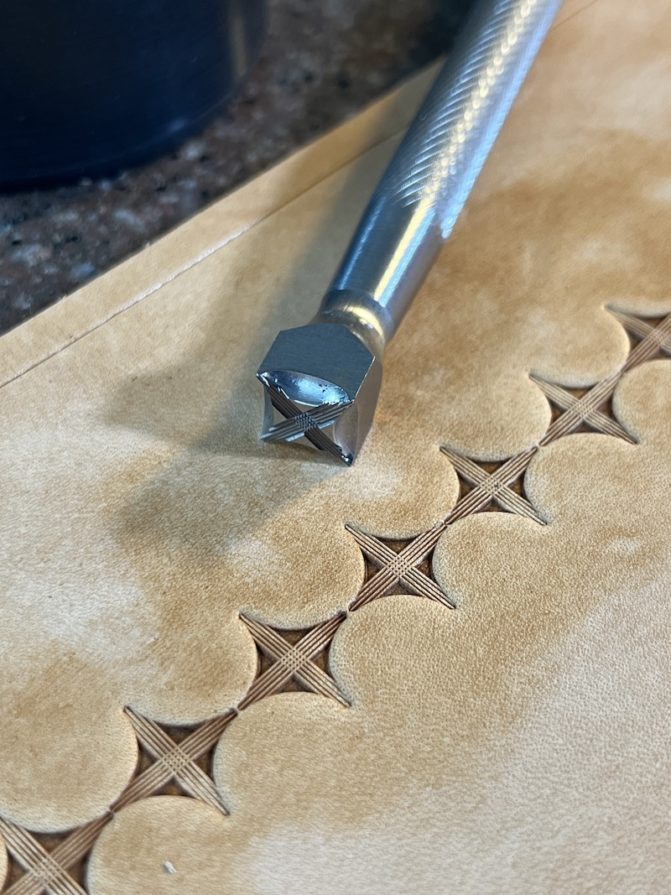 Leather Stamping | C and B Leather: Custom Hand Made Leather Goods